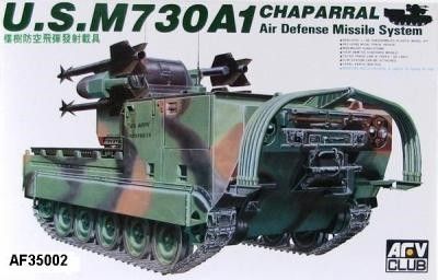 AFV-35002 AFV Club 1/35 M730A1 Chaparral Tank at Gamersroll