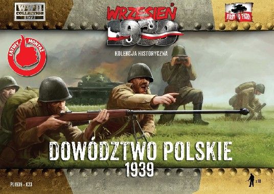 FRF-23 First To Fight Models 1/72 WWII Polish Headquarters Infantry ...