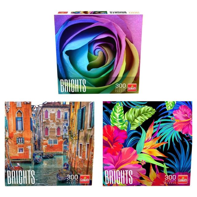 JAX8569 Goliath Games Puzzle: Brights Ast (6) 300pc at Gamersroll