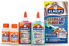 ELG-2078201 Elmer's Glue Metallic Slime Kit at Gamersroll