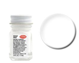 TES-1145 Testors 1/4oz. Bottle Finishing Enamel Gloss White (6/Bx) at ...